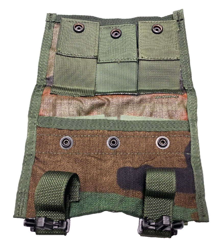 USGI Military MOLLE M81 Woodland Triple 40mm Pouch Eagle Industries ...