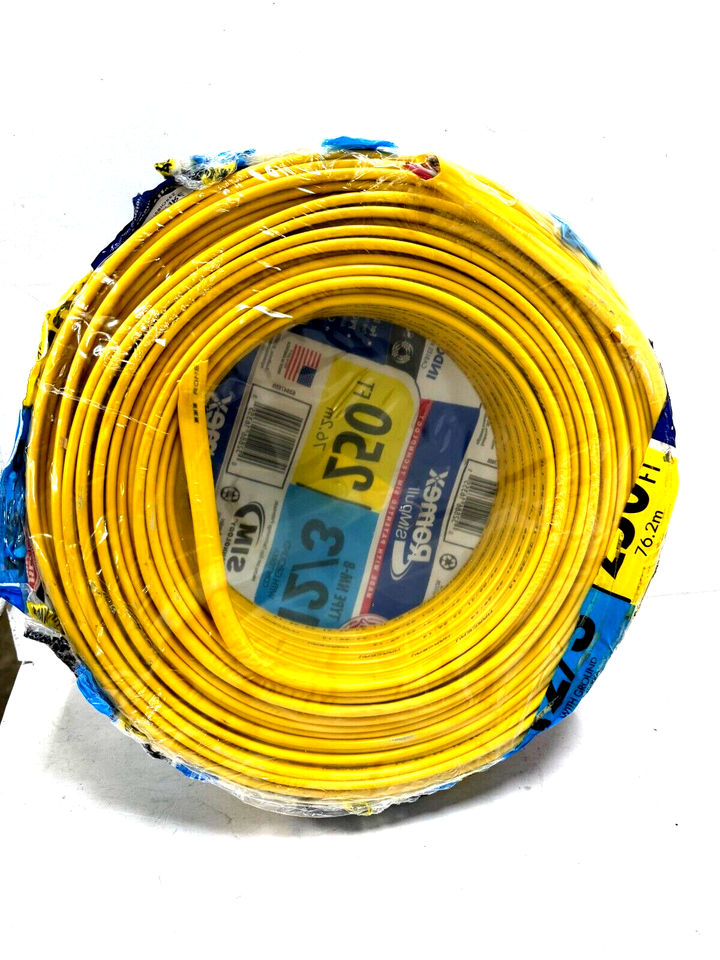 Romex 250 Ft 12/3 Solid SIMpull NM-B W/G Wire Electrical Indoor Home ...