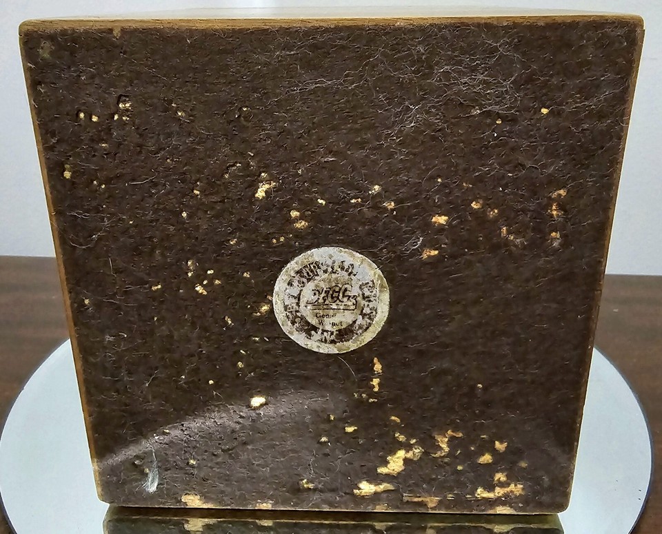 Wood Cigar Humidor Brass Hinges Great Condition | eBay