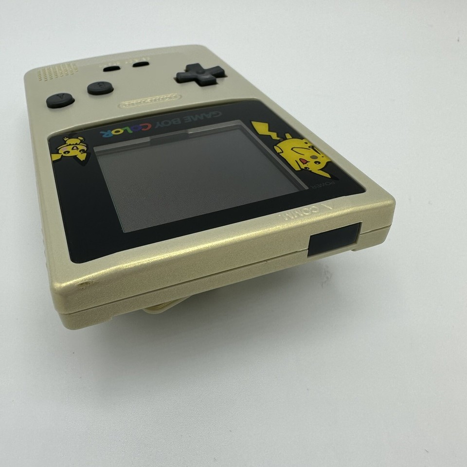 Gameboy Color Pokemon Special Pikachu Edition Nintendo System Console ...