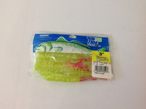 10 x Riptide Shrimp 3" Soft Bait Lures Culprit Flathead Bream soft ...