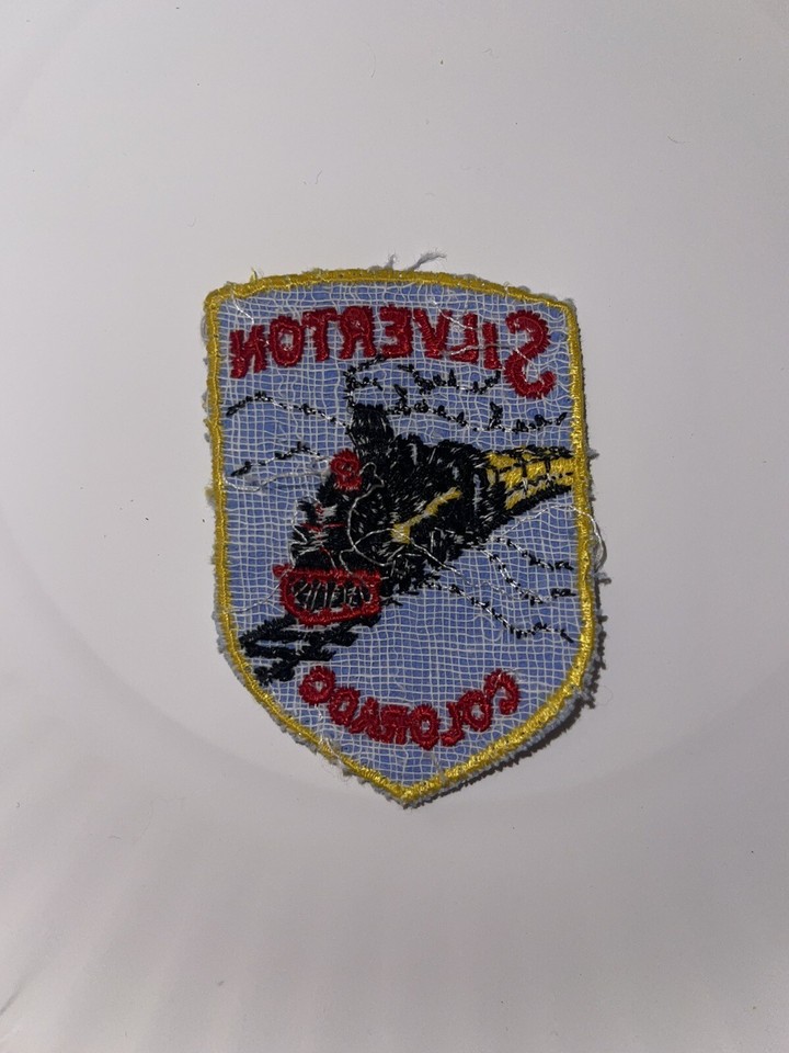 Vintage Silverton Colorado Travel Patch | eBay