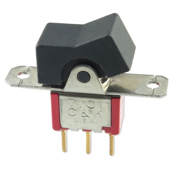 C&K 7101 Panel Mount SPDT Rocker Switch (1) | eBay