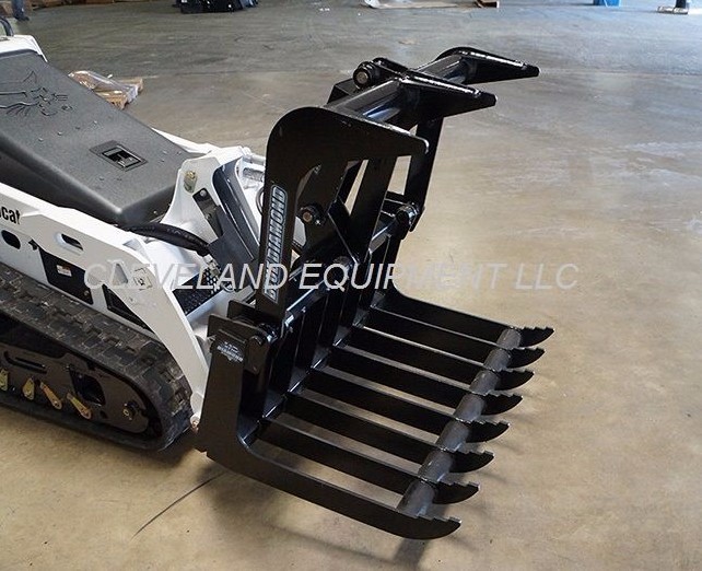 NEW 42" MINI ROOT GRAPPLE ATTACHMENT - Bobcat MT55 MT85 Skid Steer ...