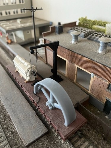 HO - Deck / Dock Jib Crane - B | eBay