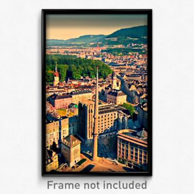 Pixel Art Poster - Agitated German City (8 Bit Psychedelic Video Game ...