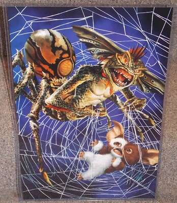 Gremlins Gizmo vs Spider Gremlin Glossy Art Print 11 x 17 In Hard ...