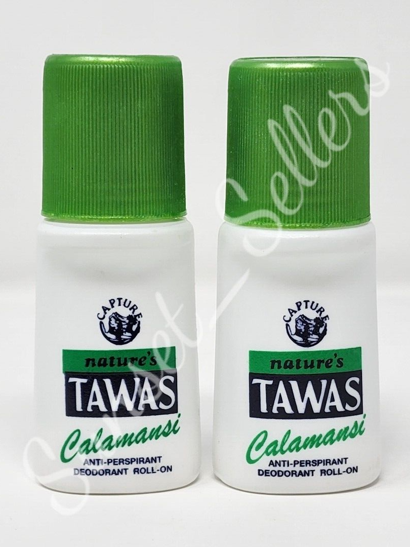 Natures Tawas Anti-Perspirant Roll-on Deodorant Calamansi 50ml (Lot of ...