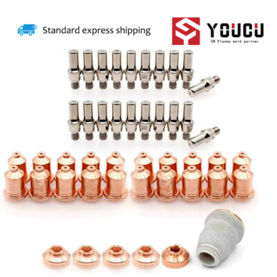 20pcs For IPT-60 PT60 PT40 IPT-40 Torch 52582 51318C.09 0.9mm Nozzle ...