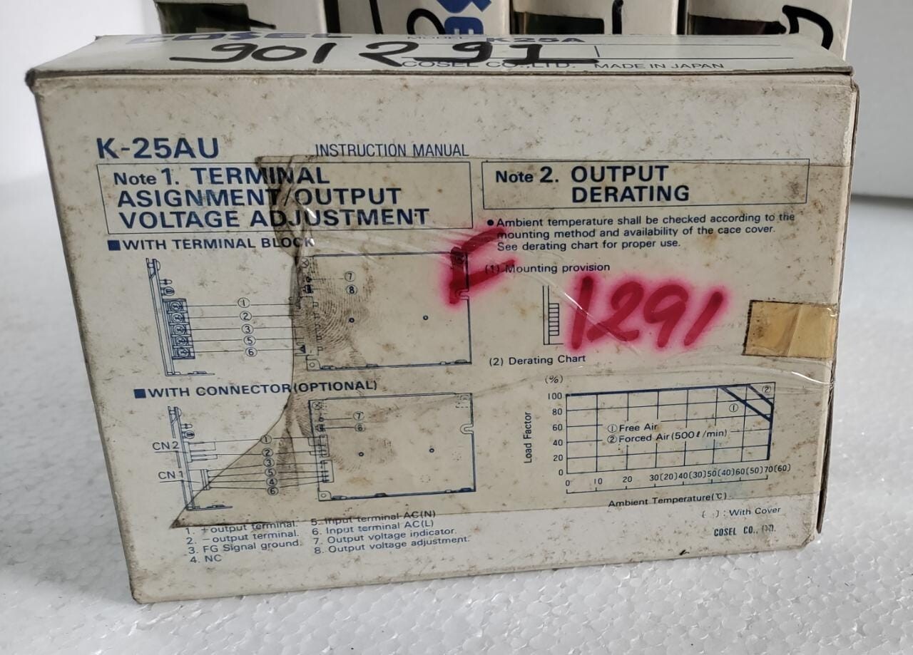 Cosel K25a-24 K25A24 Switching Power Supply 24v 1.1a for sale online | eBay