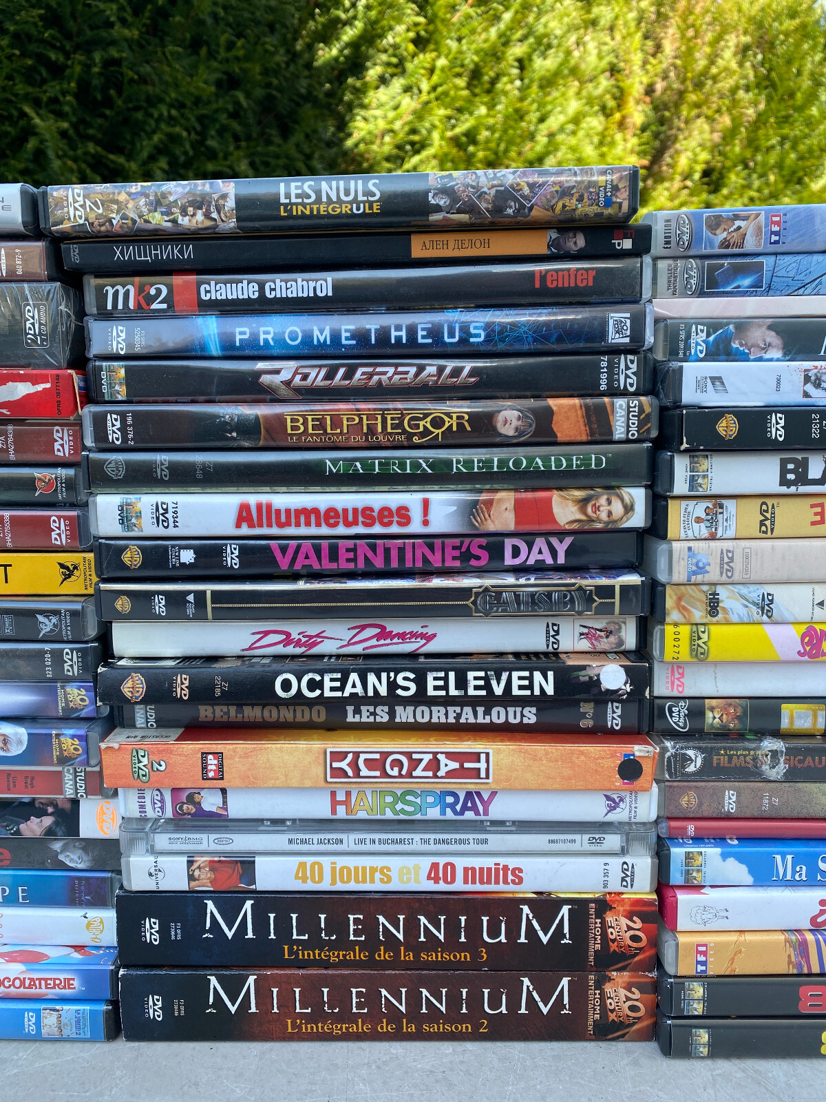 N°2 Magnifique Lot de 59 DVD Films , Serie TV , X-men / De Funes ...