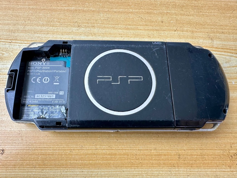 Sony Playstation PSP 3004 Piano Black Handheld System Console - Parts ...