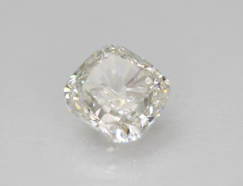 Certified 1.00 Carat D Color VS1 Cushion Shape Natural Loose Diamond 5 ...