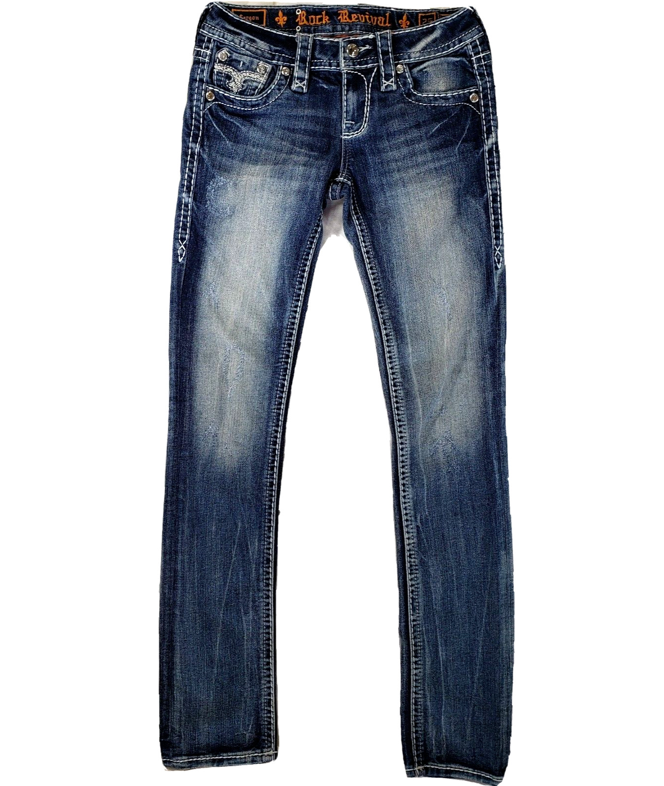 ROCK REVIVAL Sargon Straight Sz 25 BUCKLE Exclusive L… - Gem