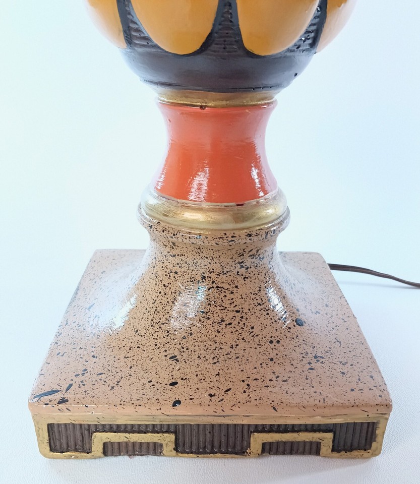 Funky Art Studio Boring Lamp Re-Imagined! Repainted, Gilded And ...