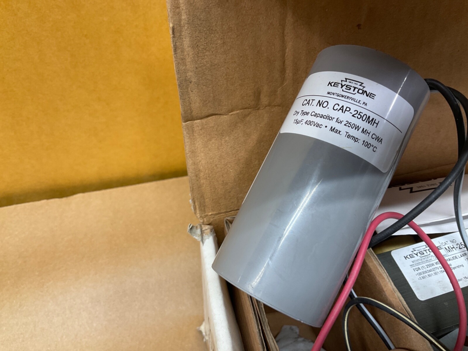 Keystone MH-250A-Q-KIT 250 Watt Metal Halide Ballast Kit MH-250A-Q-CA ...