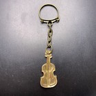 Violin Cello Keychain Gold Tone Vintage | eBay
