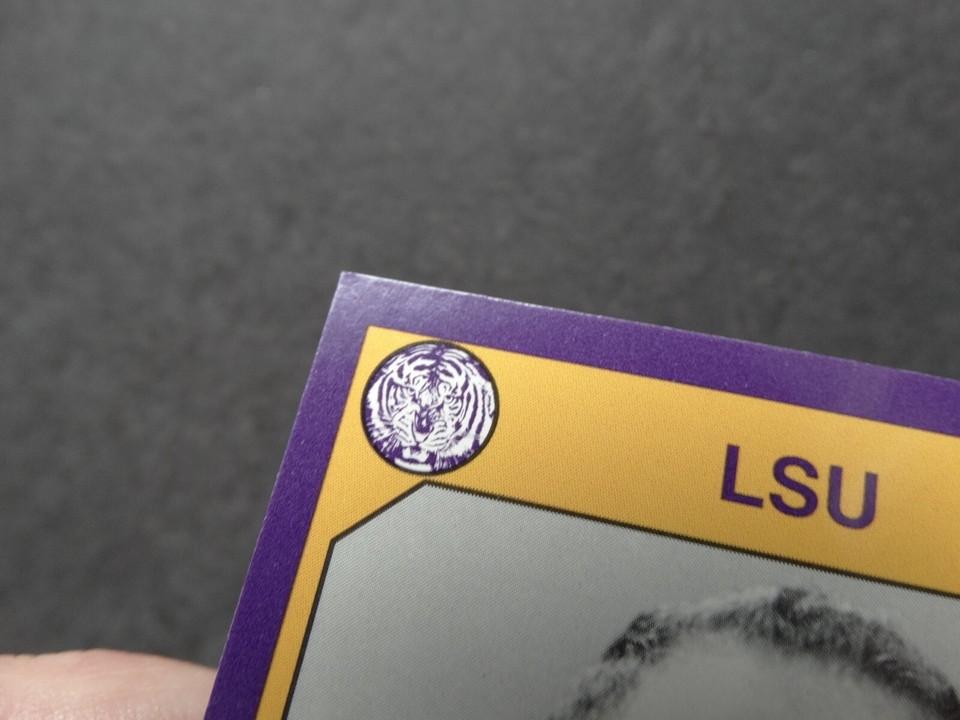 1990 Collegiate Collection LSU Tigers Football Complete Your Set U You ...