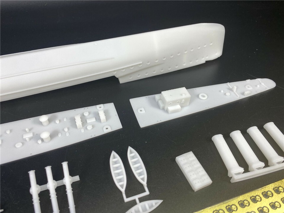 1/200 Scale USS Smith DD-17 Assembly Model Kit w/Upgrade Set | eBay