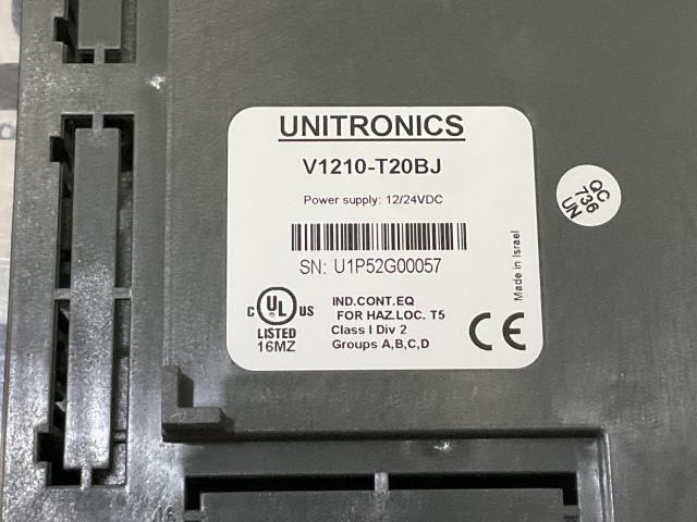 Unitronics 12" Touchscreen Display - V1210-T20BJ w/Warranty | eBay