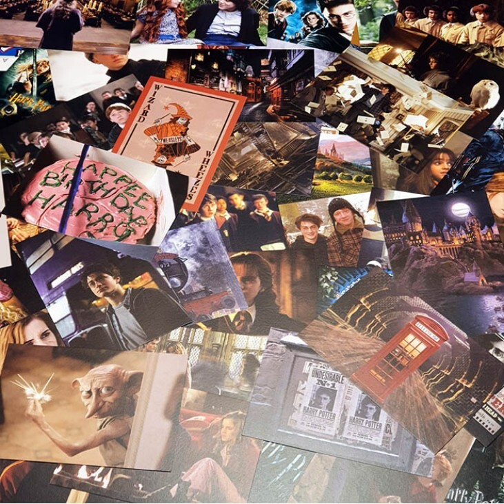 Harry Potter Post Card 100pcs Box Package /Hogwarts/Hermione/Ron ...