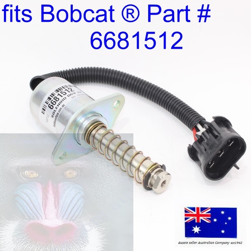 for Bobcat Traction Lock Park Brake Solenoid 6681512 S185 S205 S220 ...