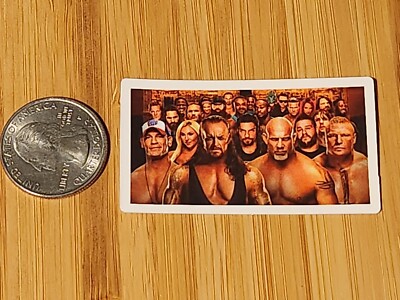 Wrestling Sticker WWE WWF WRESTLER John Cena Steve Austin Roman Reigns ...