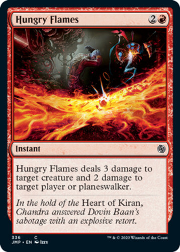 Hungry Flames Light Play, English Magic the Gathering MTG Jumpstart | eBay
