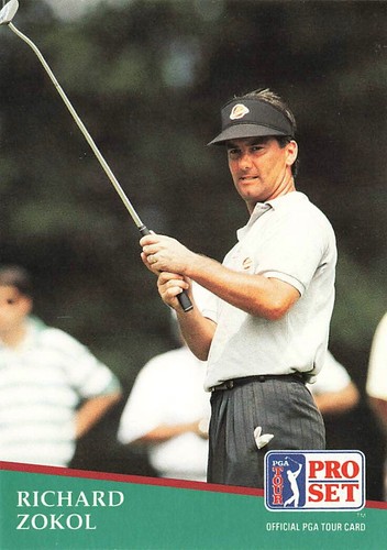 1991 Pro Set Golf Card #35 Richard Zokol Rookie | eBay