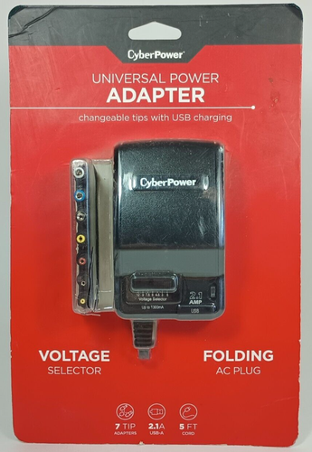 CyberPower CPUAC1U1300 Universal Power Adapter 3 -12 Volt / 1300mA | eBay