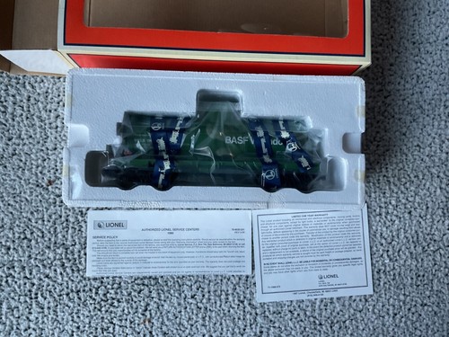 LIONEL O # 6-19614 BASF 8000 GALLON TANK CAR (3 rail) NIB | eBay