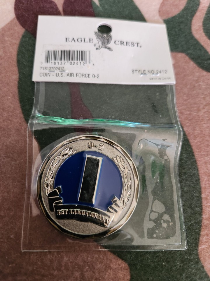 Eagle Crest Co. U.S. Air Force 1st LIEUTENANT Challenge Coin | eBay