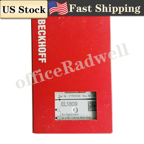 NEW Original BECKHOFF EL1809 EtherCAT Terminal Digital Input Expedited ...