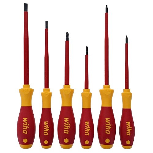 Wiha 35890 6 Piece Insulated Softfinish Screwdriver Set | eBay