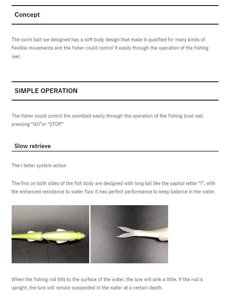 Grow Design Works Flag 170 New Color King Smelt Soft Lure Swimbait Bass ...