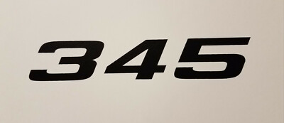 345 DECAL *** FOR 5.7 HEMI DODGE CHALLENGER CHARGER MOPAR | eBay