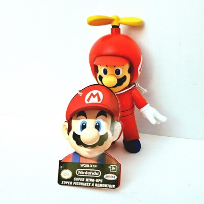 PROPELLER SUPER MARIO JAKKS PACIFIC WIND UP FIGURE 3" WORLD OF NINTENDO ...