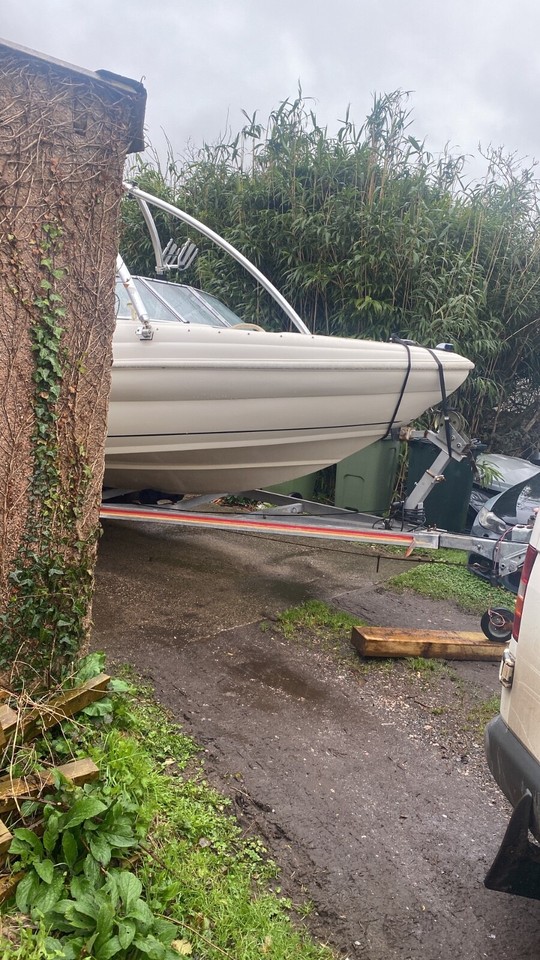 1999 RINKER 19FT WAKEBOARDING BOWRIDER BOAT PROJECT | eBay