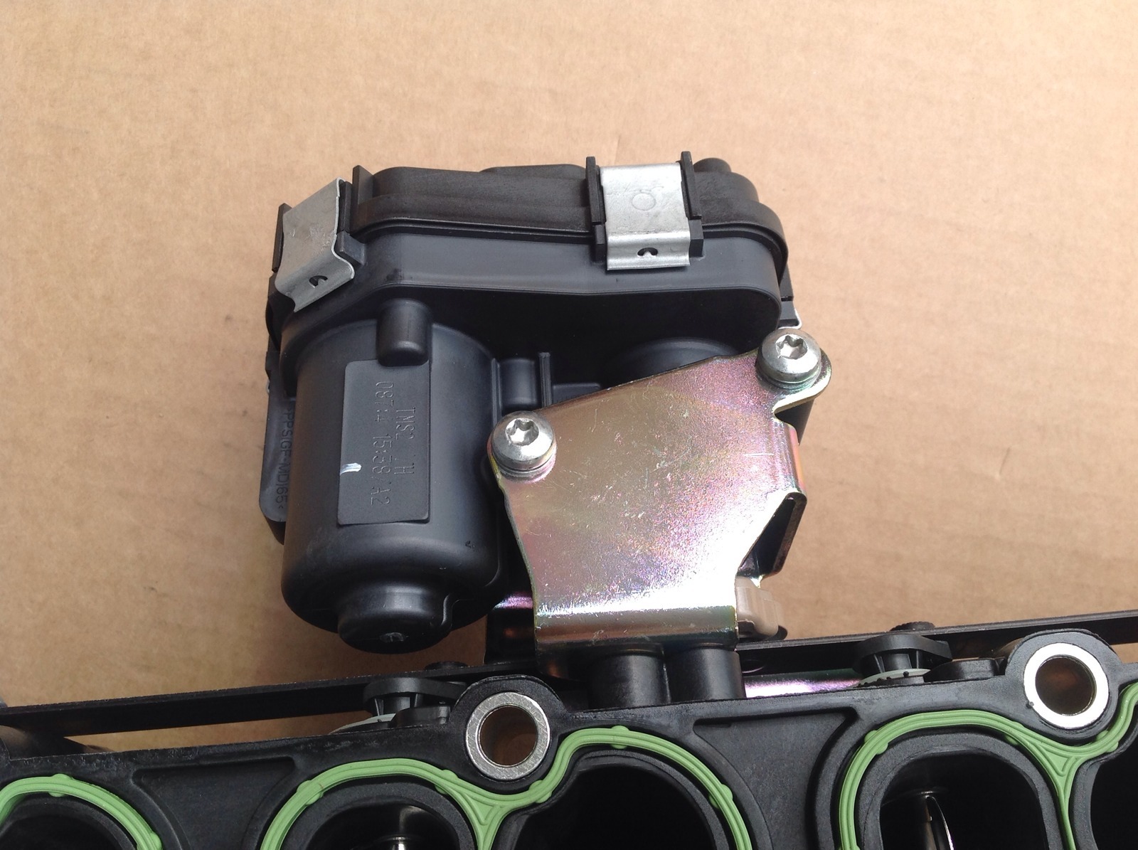 GENUINE SAAB 9-3 DTR 1.9TTiD INTAKE INLET MANIFOLD AND SWIRL - NEW ...