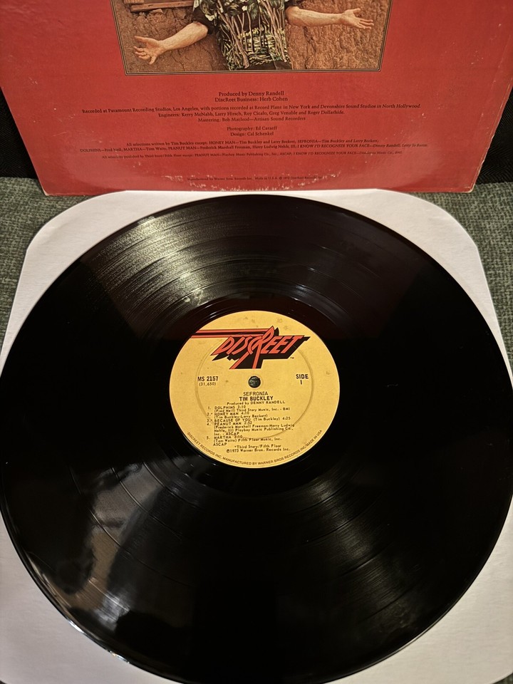 Tim Buckley - Sefronia - Discreet Records Pressing MS-2157 | eBay