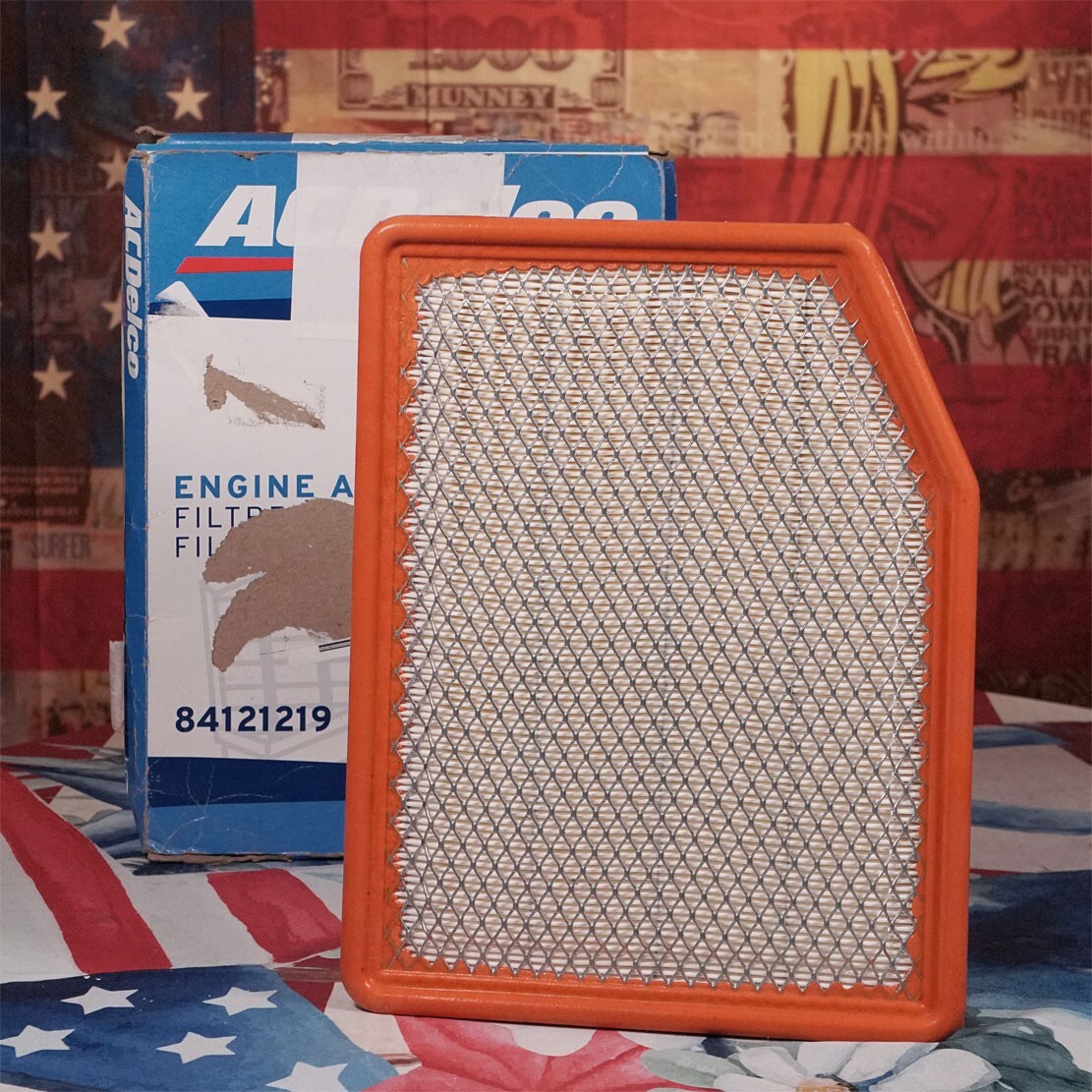 AC-DELCO A3244C - Air filter cross reference