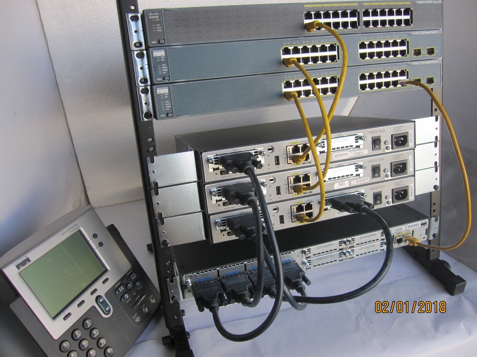 CISCO LAB CCNA CCNP CCIE TRAINING STUDY LABS CERTIFICATION KIT FREE 14U ...