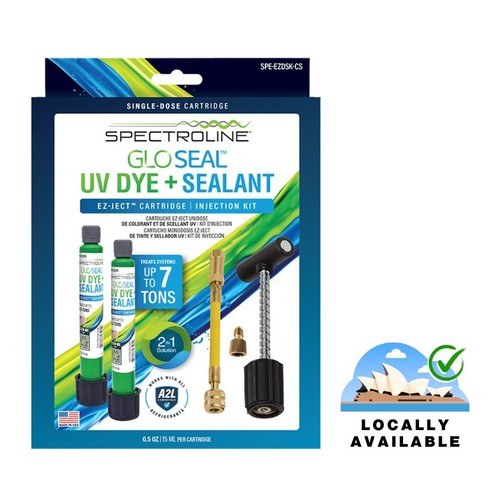 Spectroline GLO-Seal (SPE-EZDSK-CS) UV Dye and Sealant Injection Kit ...
