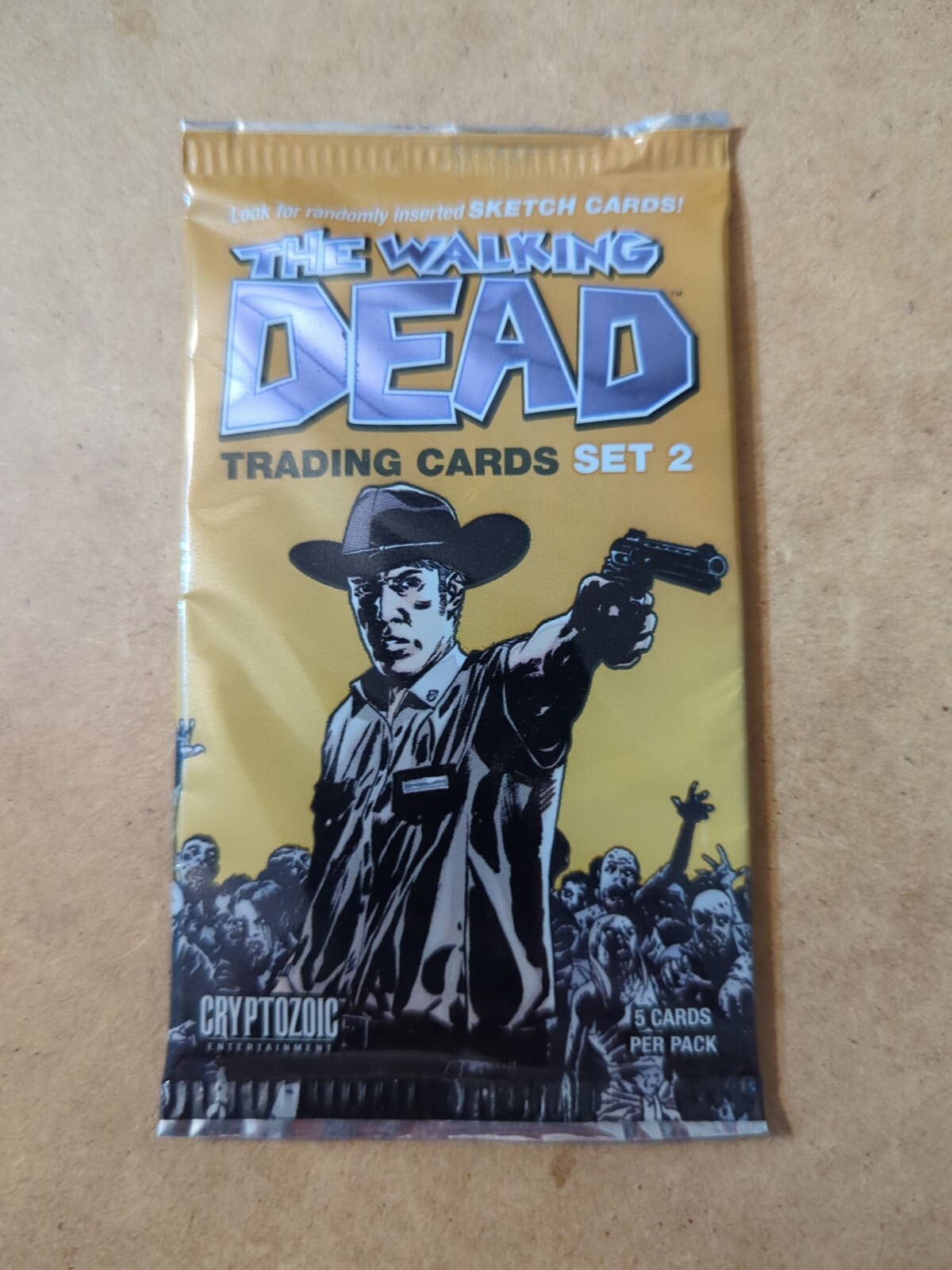 The Walking Dead Trading Cards Pack Set 2 One Pack of 5 Cards. | eBay