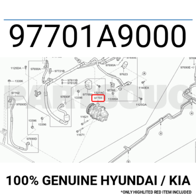 97701A9000 Genuine Hyundai / KIA COMPRESSOR ASSY | eBay