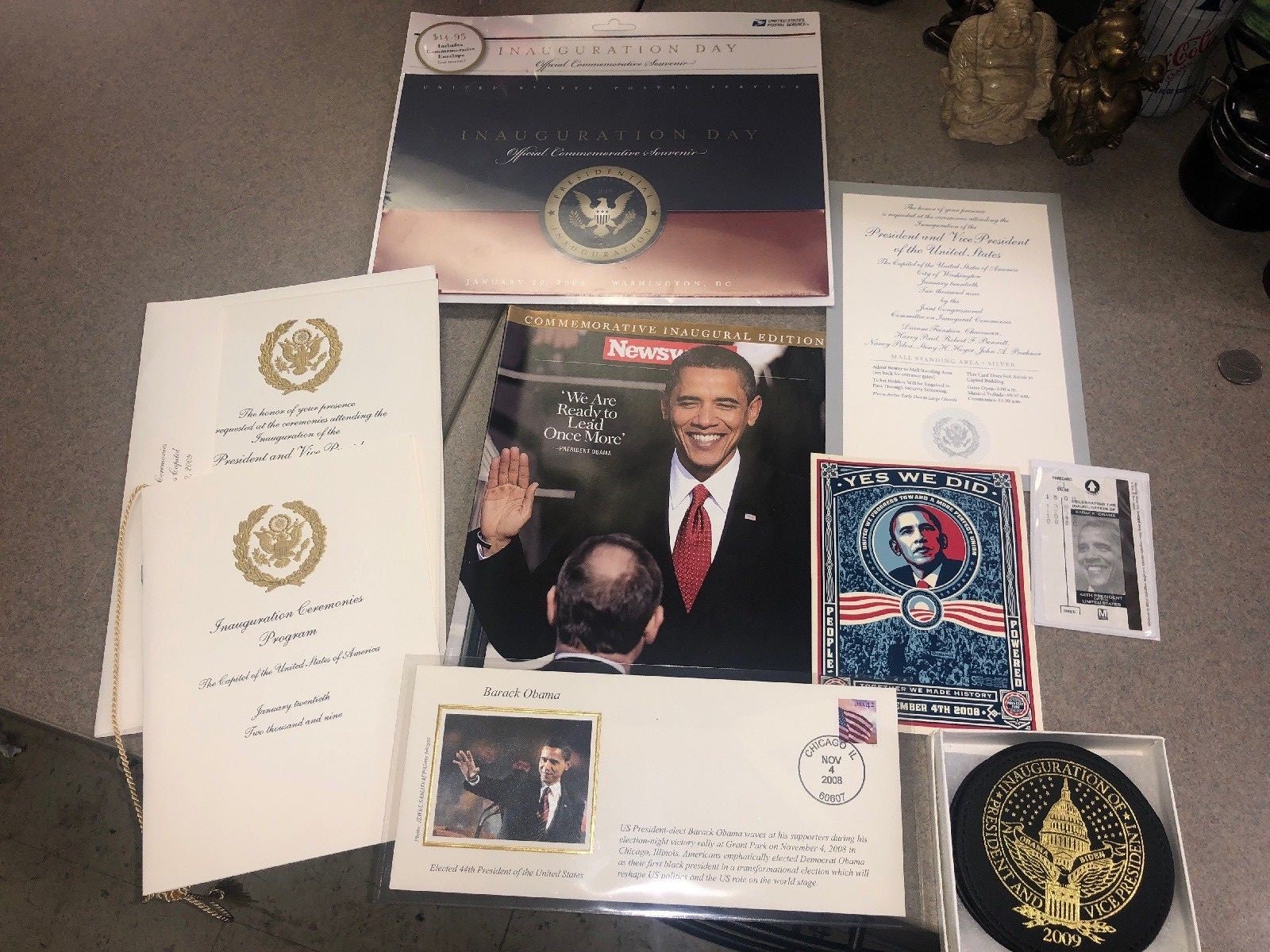 President Barack Obama Presidential Inauguration 2009 Lot of Items | eBay
