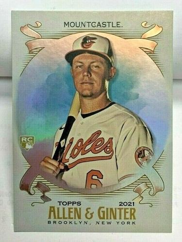 Ryan Mountcastle 2021 Topps Allen & Ginter Chaud Boite Argenté Holo ...