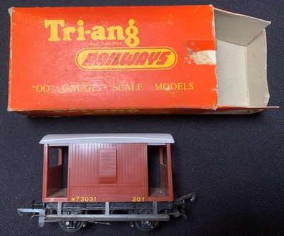 Vintage Triang OO Gauge R16 20T M73031 Brake Van Made in Oz in Original ...