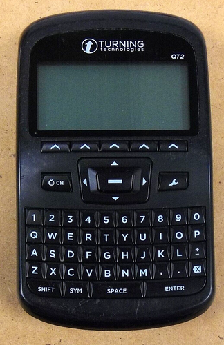 TURNING technologies QT2 - Response Device Clicker - Untested | eBay