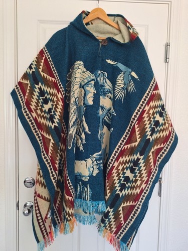 Ancient winds Ecuador Native American Poncho | eBay